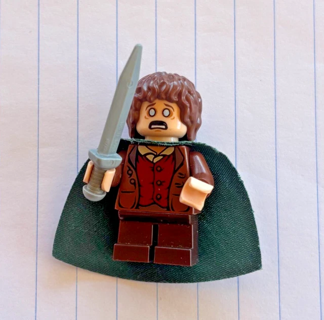 LEGO® FRODO BAGGINS Minifigure Hobbit & The Lord of the Rings Sting ...