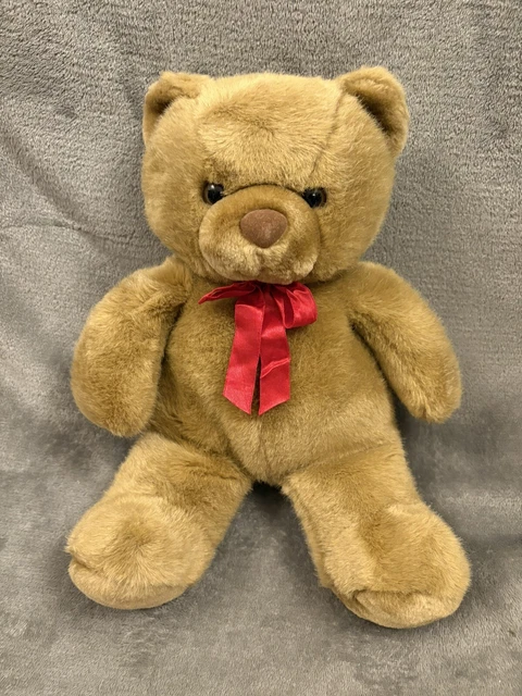 VINTAGE CUDDLES TIME Teddy Bear Brown Soft Toy Plush Cuddly £7.49 ...