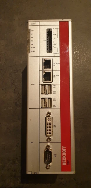AUTOMATE PROGRAMMABLE BECKHOFF C6925-0000 Schaltschrank-Industrie PC ...