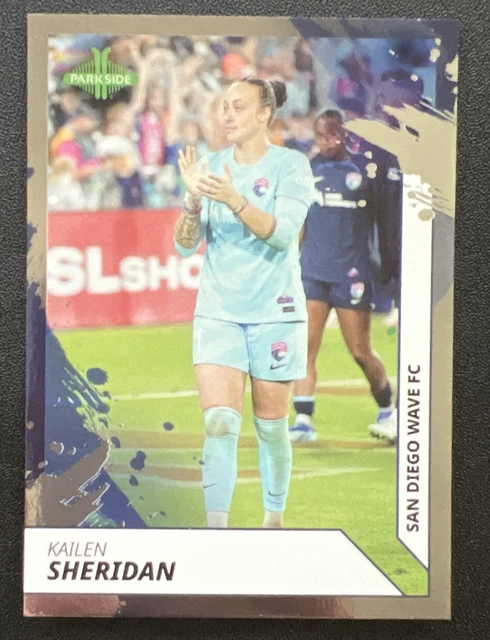 2024 PARKSIDE NWSL Vol. 1 Kailen Sheridan #29 San Diego Wave Foil ...