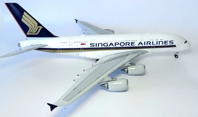 AIRBUS A380 SINGAPORE Airlines JC Wings Collectors Model Scale 1:200 ...
