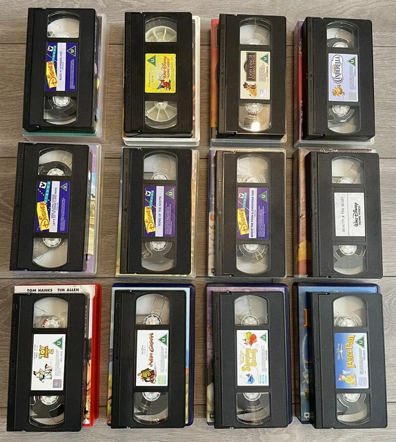 WALT DISNEY VHS Bundle 12 VHS Tapes £7.99 - PicClick UK