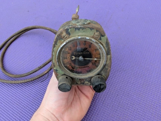 1930S FIRESTONE STEWART Warner radio control head column mount dial ...