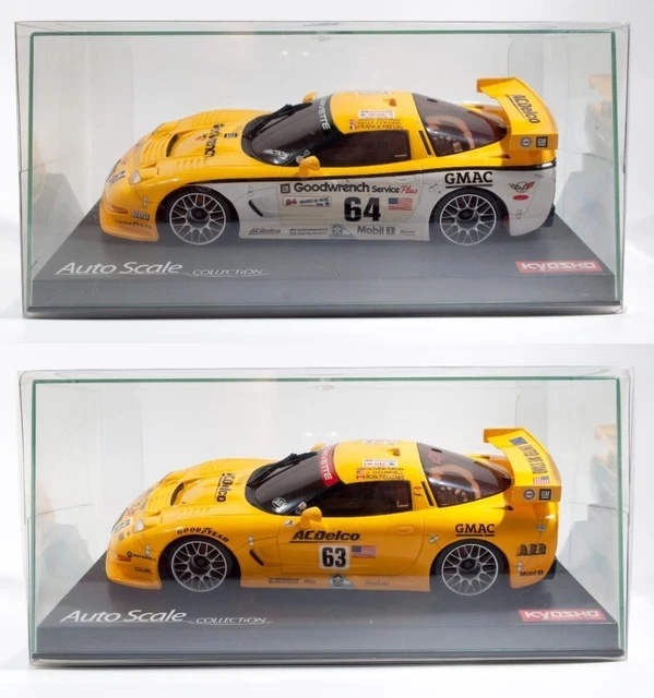 KYOSHO MINI-Z AUTO Scale Collection Corvette C5-R 2002 2000 ASC 2 Car ...
