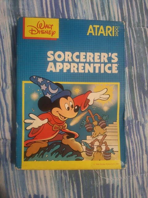 WALT DISNEY SORCERER'S Apprentice Video Game ATARI 2600 NEW! Nuovo! EUR ...