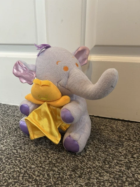 FISHER PRICE DISNEY Lumpy Heffalump Winnie The Pooh Baby Hugging Duck ...