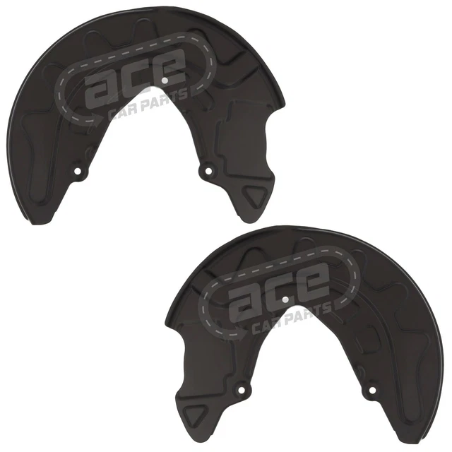 VW T-ROC A11 Convertible 2020-> Front Brake Disc Dust Shields Covers ...