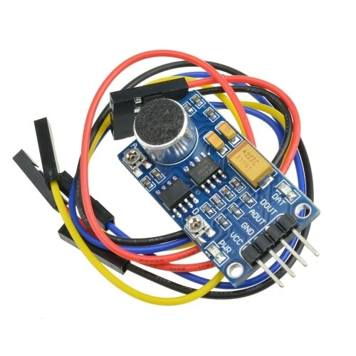 SOUND DETECTION SENSOR Module Voice Sensor Intelligent Vehicle LM386 ...