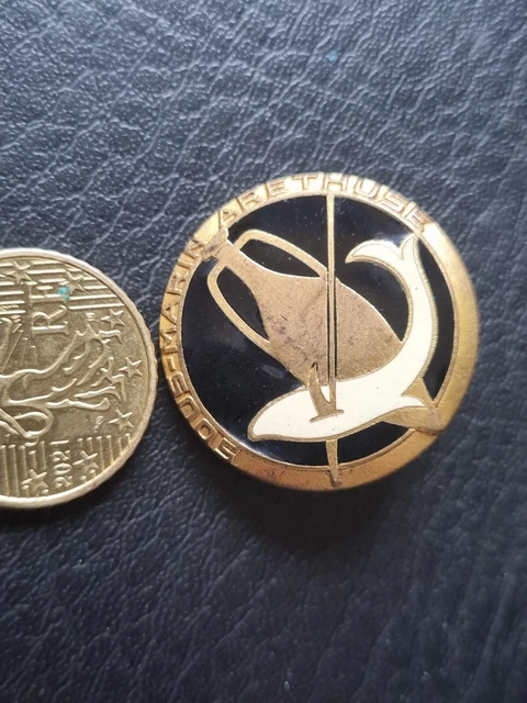 INSIGNE MARINE NATIONALE sous marin L'ARETHUSE. Fabrication arthus Bertrand EUR 27,00 - PicClick FR