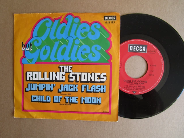7& THE ROLLING STONES Jumpin`Jack Flash - Child of the moon GER DECCA ...