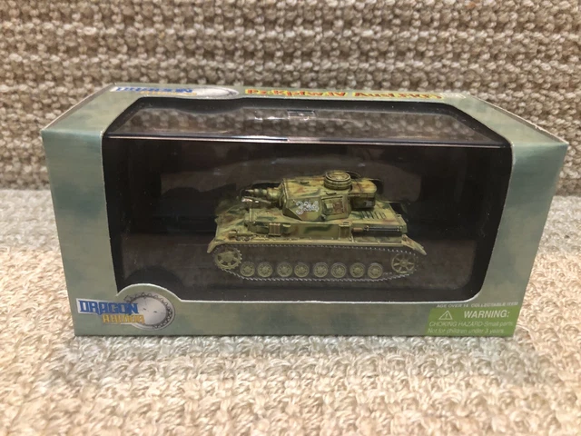 DRAGON ARMOR 1:72 char Kpfw. IV, Ausf F1(F) 20 pièces div., Koursk 1943 ...