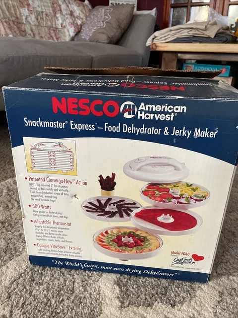 NESCO SNACKMASTER FD-60 500W Lebensmitteltrockner EUR 58,08 - PicClick DE