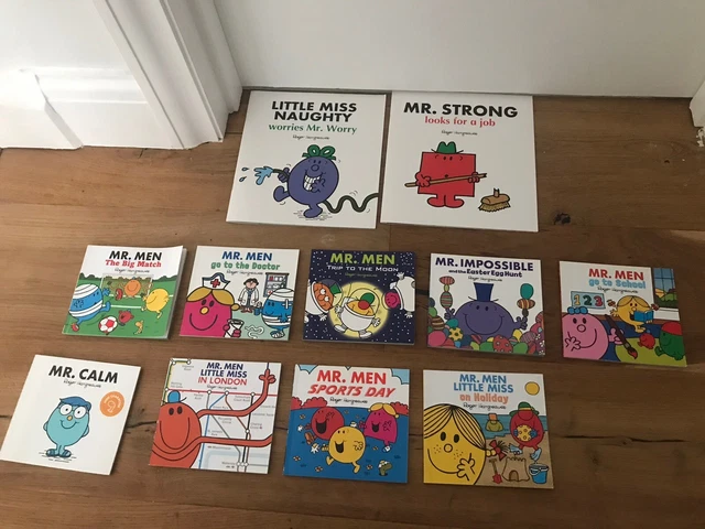 LIKE NEW MR Men And Little MissBook Collection 11 Story Books £24.00 ...