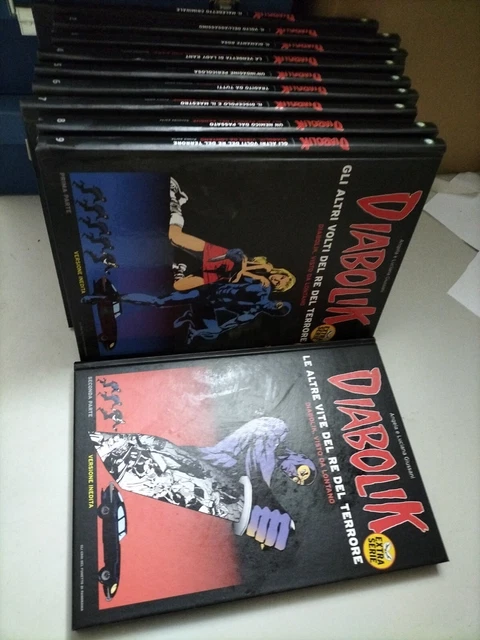 LIBRO SERIE DIABOLIK Angela E Luciana Giussani Serie Extra Numeri Dal 1 ...