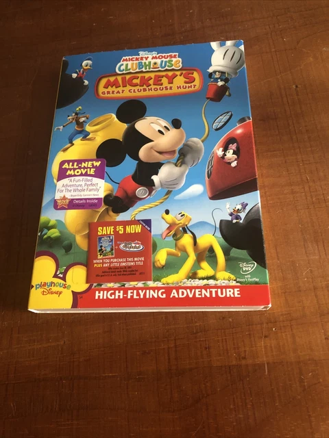 Mickey Mouse Clubhouse Mickeys Great Clubhouse Hunt Dvd