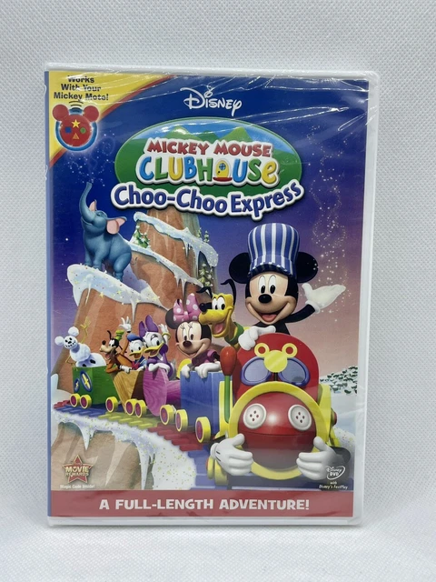 MICKEY MOUSE CLUBHOUSE Choo Choo Express Full Length Disney Dvd New ...
