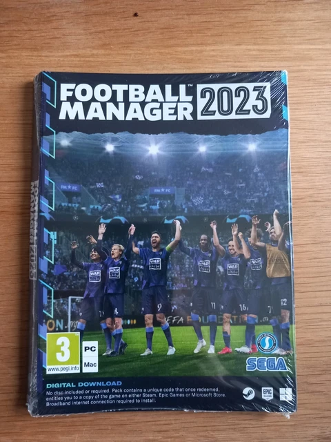 FOOTBALL MANAGER 2023 PC & Mac No Disc UK Code In Box NEW Original £27. ...