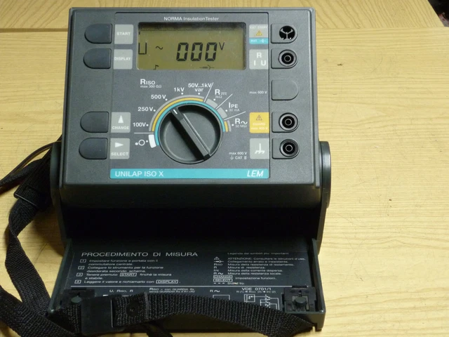 NORMA INSULATION TESTER LEM UNILAP £159.31 - PicClick UK