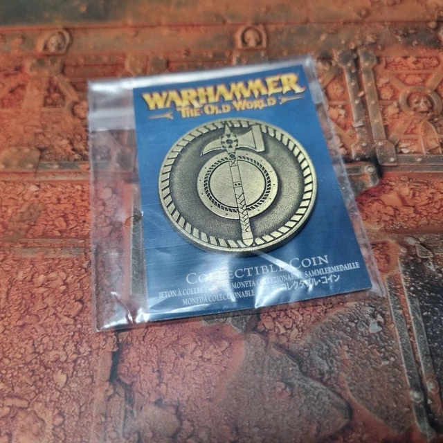 WARHAMMER THE OLD World - Ghal Maraz Collectible Coin - Games Workshop ...