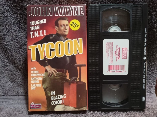 (3FREE) USED VHS Tycoon (1947) John Wayne £6.27 - PicClick UK