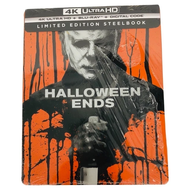 HALLOWEEN ENDS - 4K UHD Blu-ray + Blu-ray + Código Digital Steelbook ...