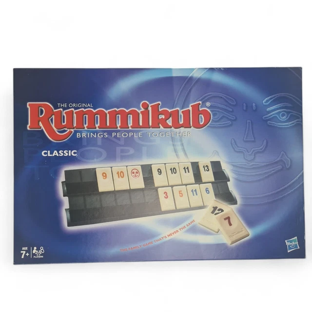HASBRO RUMMIKUB THE Original Classic Board Game 100% Complete VGC 2009 ...
