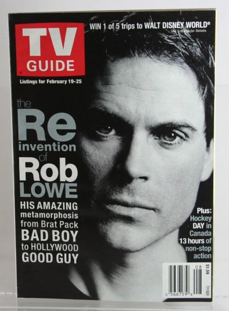ROB LOWE COVER Patricia Heaton All in the Family TV Guide Magazine 2000 ...