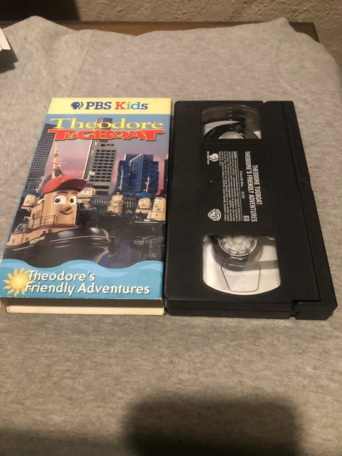 THEODORE TUGBOAT THEODORES Friendly Adventures VHS 1998 PBS Warner ...