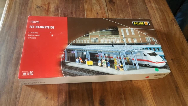 FALLER ÉCHELLE HO Maquette quai de gare moderne réf : 120193 EUR 50,00 ...