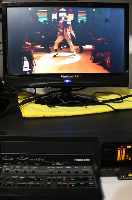 ÉDITEUR DE BUREAU Panasonic AG-1980P S-VHS lecteur enregistreur deck PRO édition TBC ...