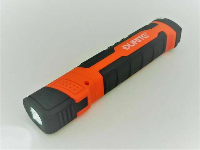 DURITE RECHARGEABLE COB LED Handheld Inspection Lamp - 3W 300 Lumens ...