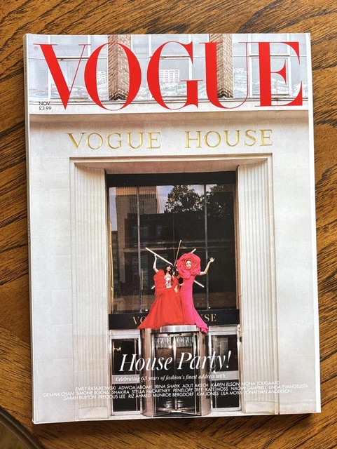BRITISH VOGUE MAGAZINE 65 Years of Vogue HouseNov 2023 £6.95 - PicClick UK