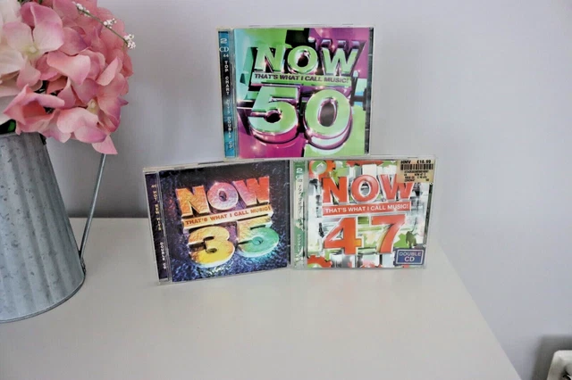 NOW THAT'S WHAT I Call Music CDs x 3 - 35, 47, 50 All VGC EUR 6,99 ...