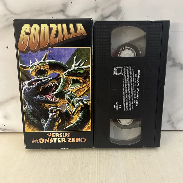 GODZILLA VERSUS MONSTER Zero VHS Horror Sci-Fi Kaiju Toho Simitar EP ...