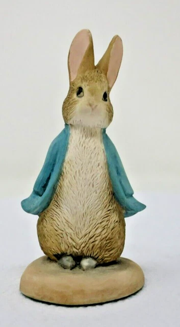 BEATRIX POTTER PETER Rabbit Standing Border Fine Arts 1992 BPA Scotland ...