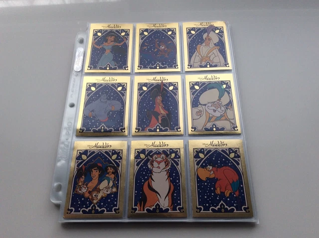 PANINI DISNEYS ALADDIN Trading Card Set Complete $30.00 - PicClick CA