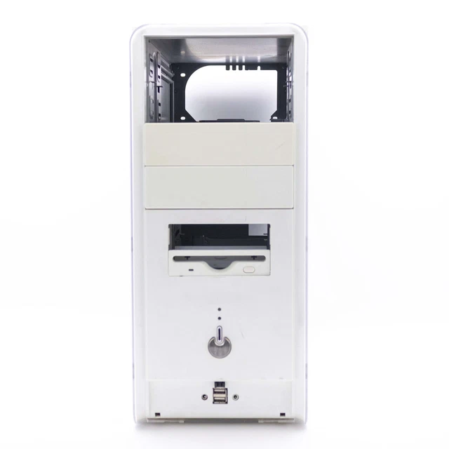 CASE WHITE DESKTOP Computer Assembled ATX Matx Mini-Itx 4 X 5,25 ...