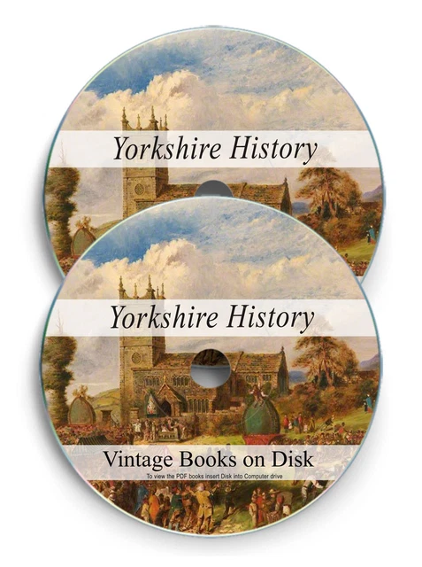 265 RARE YORKSHIRE History Books on DVD - Genealogy Records Family ...