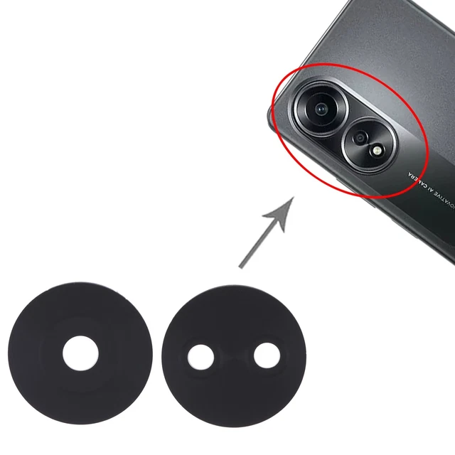 FOR OPPO A58 A78 Original Back Camera Lens glass with adhesive $15.97 ...