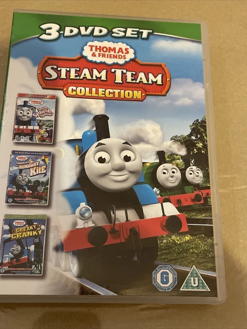 THOMAS AND FRIENDS - Steam Team Collection (DVD, 2012) X 3 Adventures £ ...