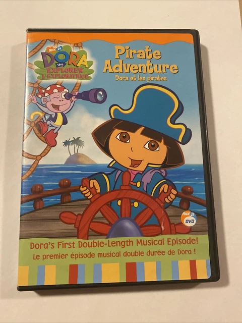 DORA THE EXPLORER - Pirate Adventure (DVD, 2006, Canadian) Cleaned ...