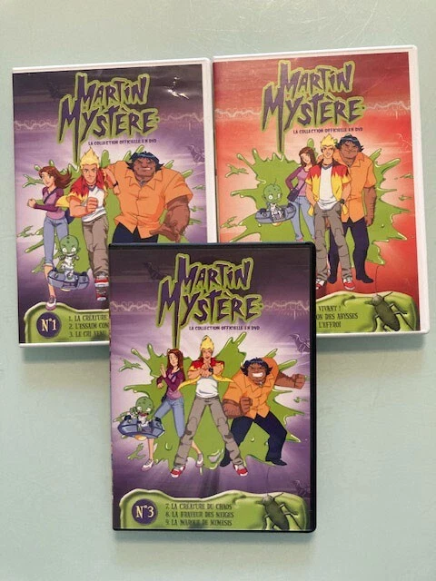DVD - MARTIN MYSTERE, la collection officielle en DVD - 3 DVDs, 9 ...