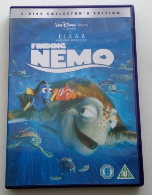 DISNEY/PIXAR FINDING NEMO 2-Disc Collector's Edition DVD Excellent ...