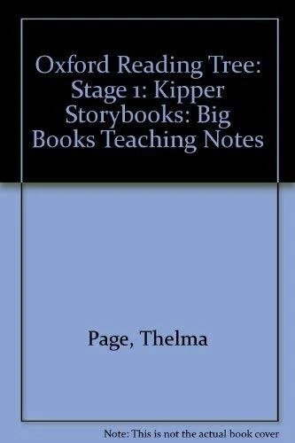 OXFORD READING TREE: Stage 1: Kipper Storybooks: Big Books Teach £33.26 ...