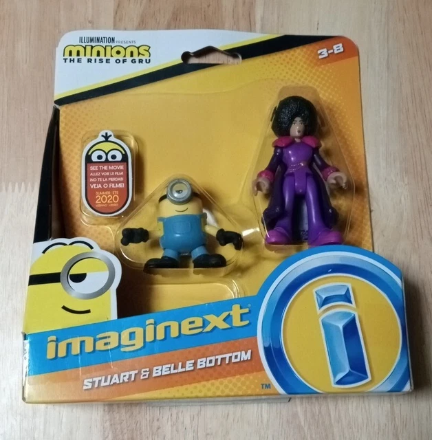 IMAGINEXT MINIONS THE Rise Of Gru Belle Bell Bottom Stuart Despicable ...