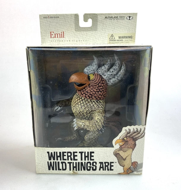 EMIL WHERE THE Wild Things Are Action Figure New McFarlane Toys 2000 ...