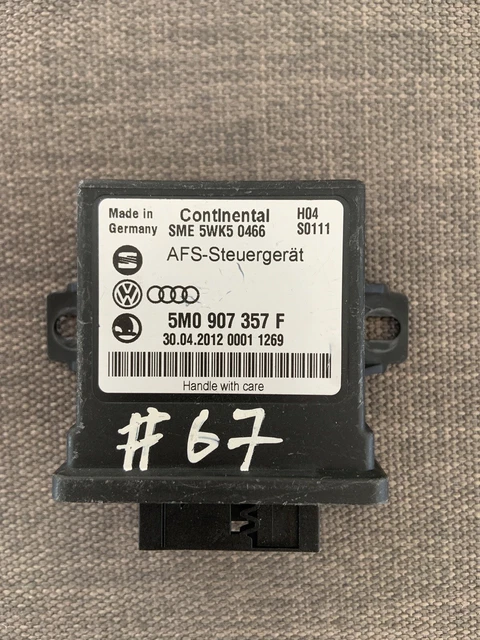 VW PASSAT HEADLIGHT AFS Range Control Module 5M0907357F £24.49 ...