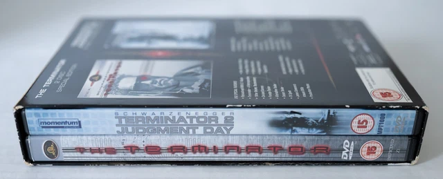 THE TERMINATOR COLLECTION 2 Movie 4 Disc DVD Box Set VGC Science ...