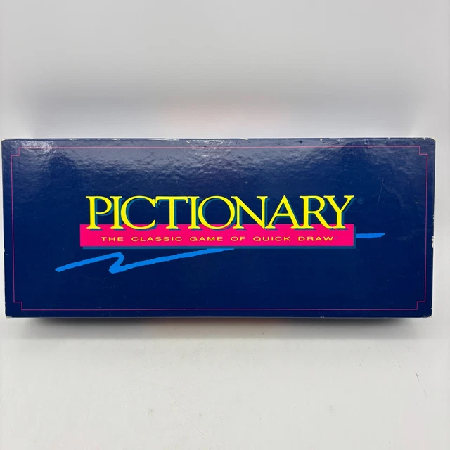 VINTAGE PICTIONARY UPDATED for the 90s COMPLETE 1993 Classic Drawing ...