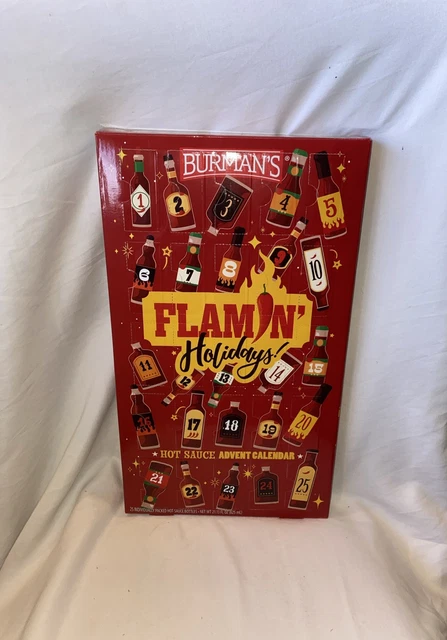 BURMAN’S HOT SAUCE Christmas Aldi Advent Calendar 2025 - 25 Flavors ...